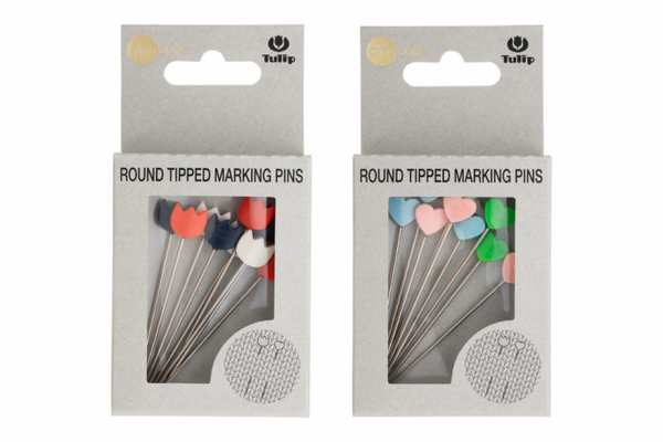 tulip amicolle round tipped marking pins – Needles & Wool